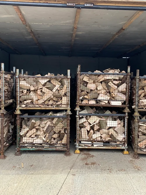 Kiln Dried Hardwood Logs - Super Size 1 cubic meter bag - Cranford ...